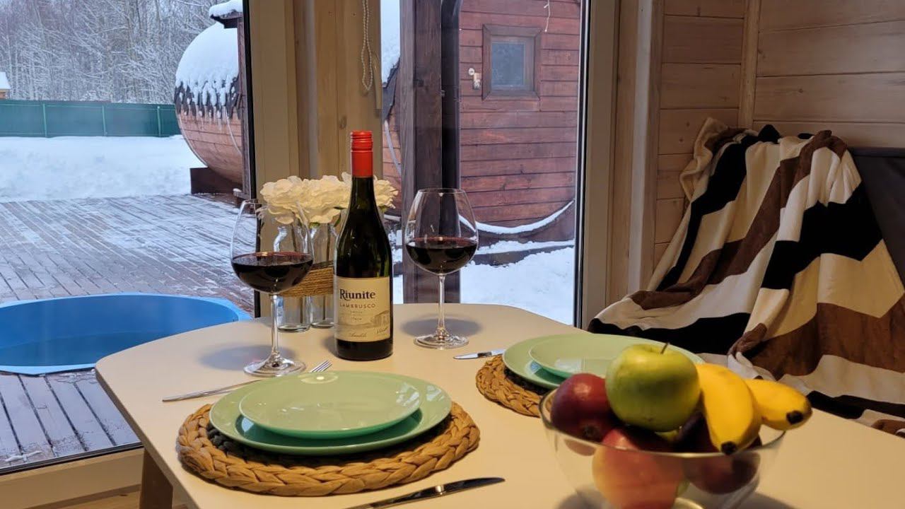 Гостевой дом с баней у реки в аренду. Хоумстейджинг.