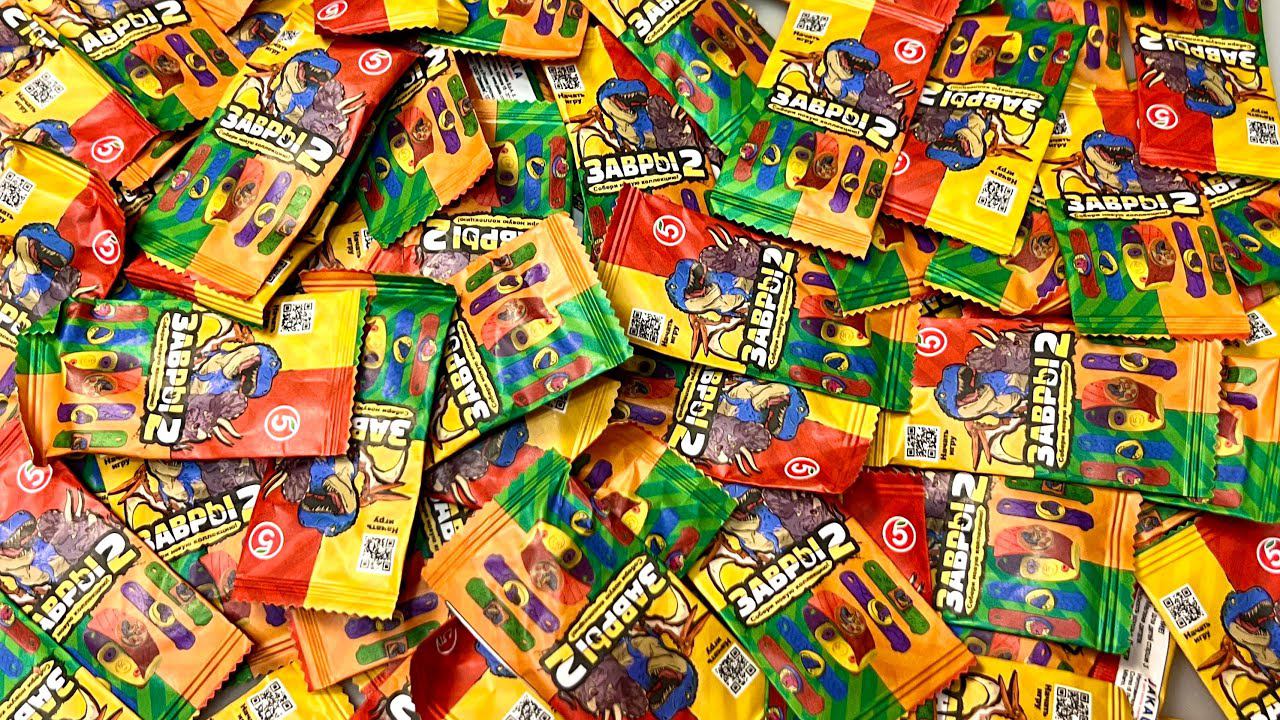 В Пятерочке появились ЗАВРЫ 2 / Ищем РЕДКУЮ ЛАПКУ