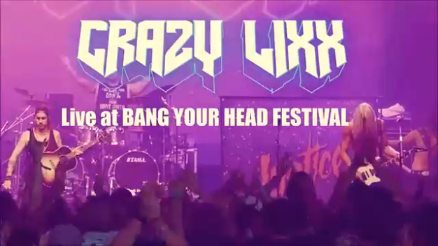 CRAZY LIXX - Killer (live @ Bang Your Head Festival 2018)
