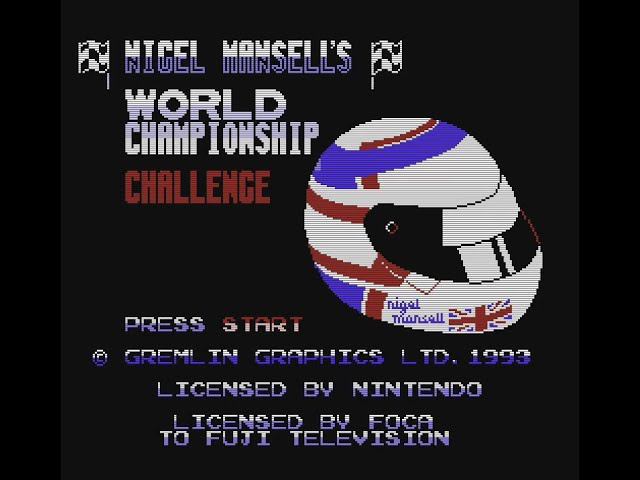 Nigel Mansel’s World Championship Challenge на NES