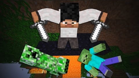 НЕЖДАНЧИК В ШАХТЕ - Кубичное Выживание - Часть 6