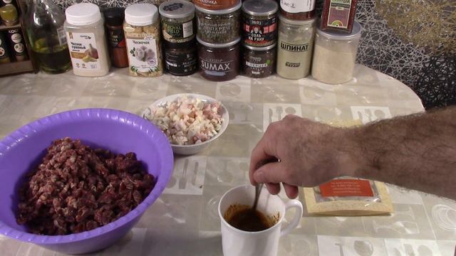 Конская колбаса. Рубленая ветчина.