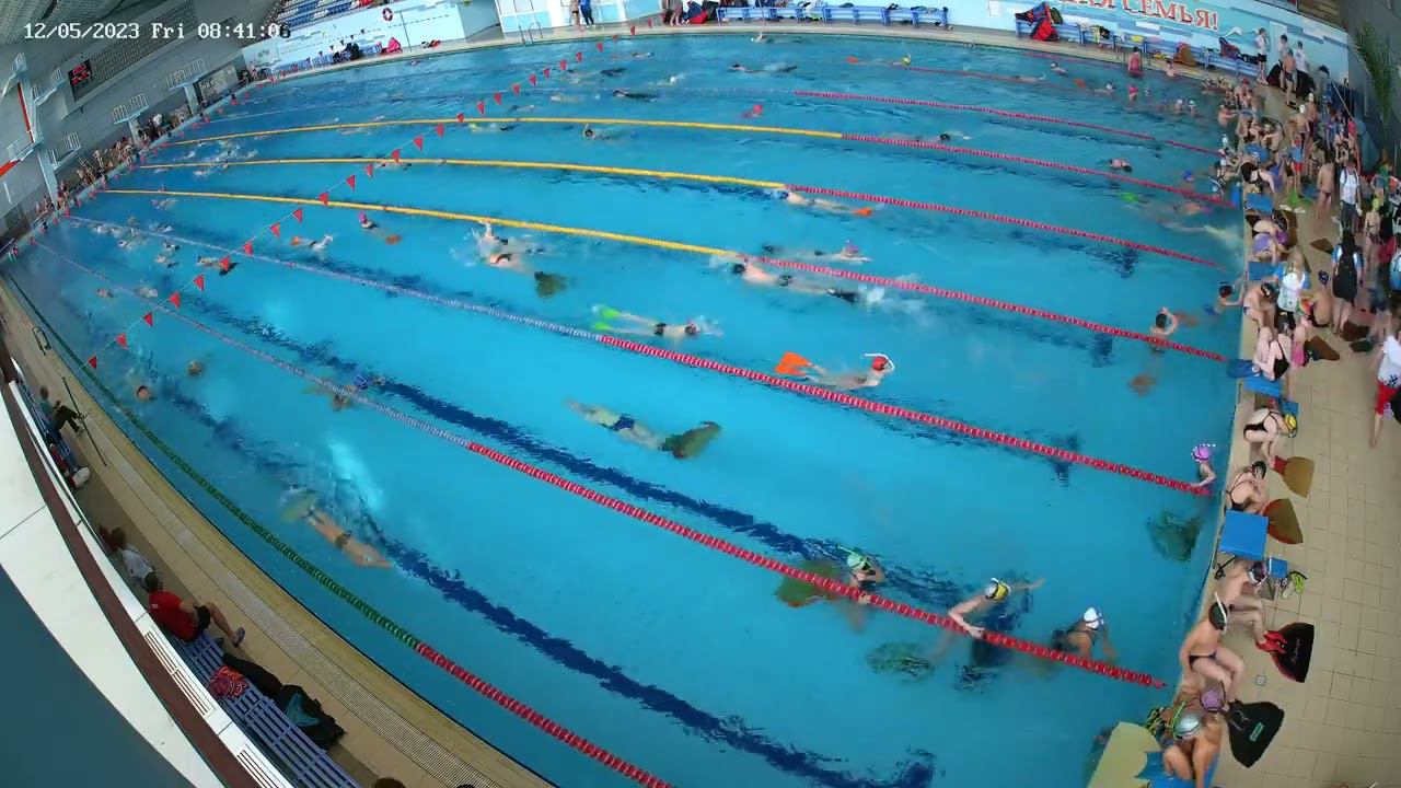 Разминка. Парад. Первые заплывы. Кубок Золотого Кольца. Первенство России.  Ярославль. 12 мая 2023