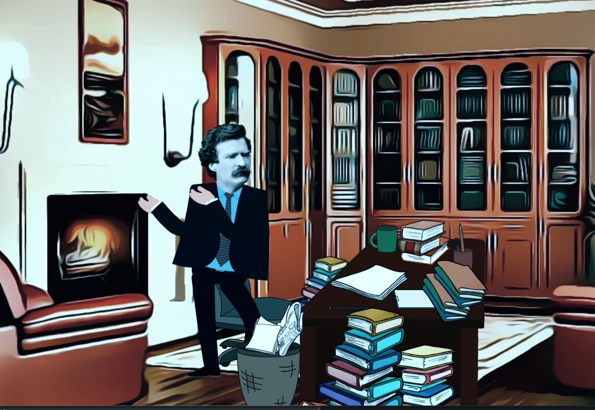 Марк Твен и рукописи