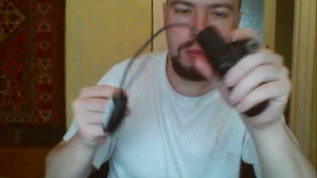 самодельный подствольный фонарь на ружьё.wmv