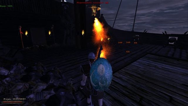 Готика2НВ.Мод Одиссея v2.6.4.Часть241.Океан.Нападение Орочьго корабля.На Атанос.