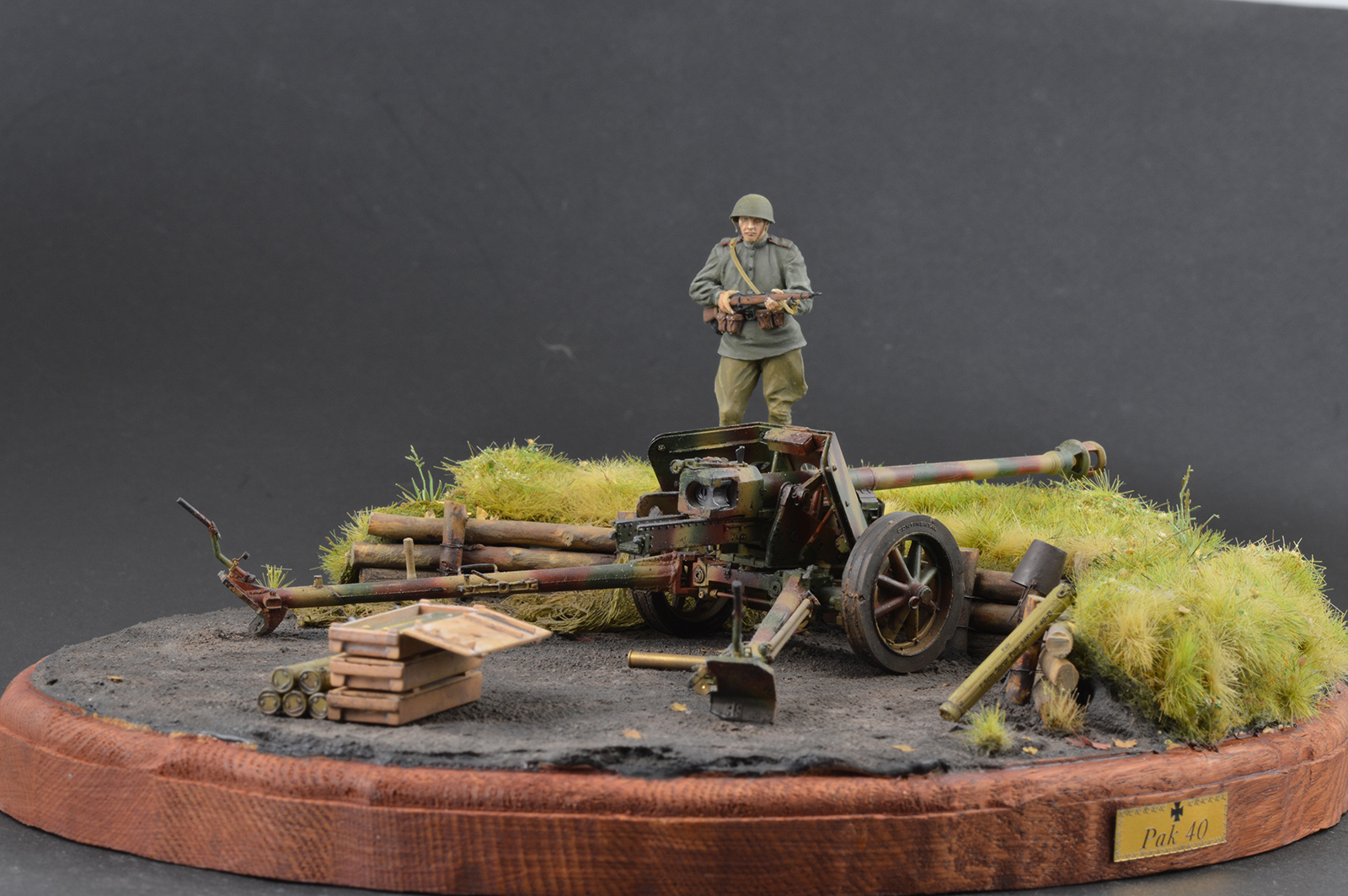 Противотанковое орудие Pak 40 1:35