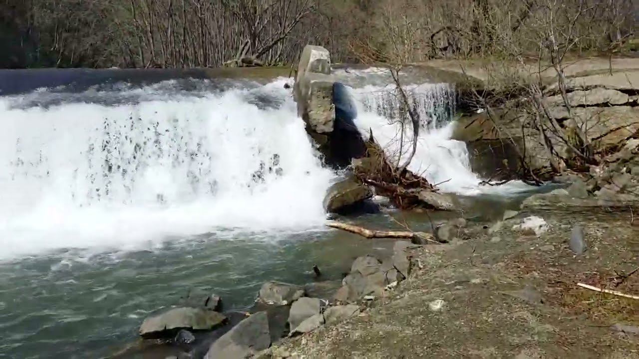 Красивые места | Сахалин | Чехов | Плотинка-водопад