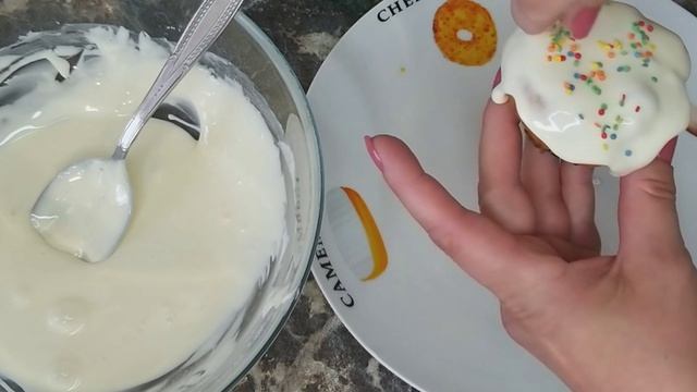 Идеальная Глазурь для Кулича за 2 минуты!