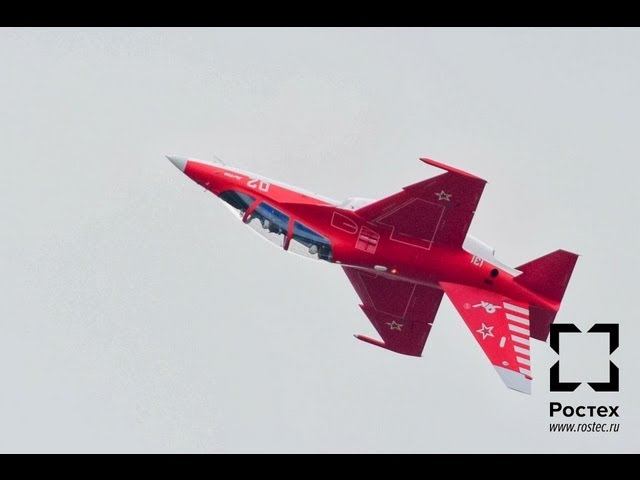 Як-130 на выставке МАКС-2013