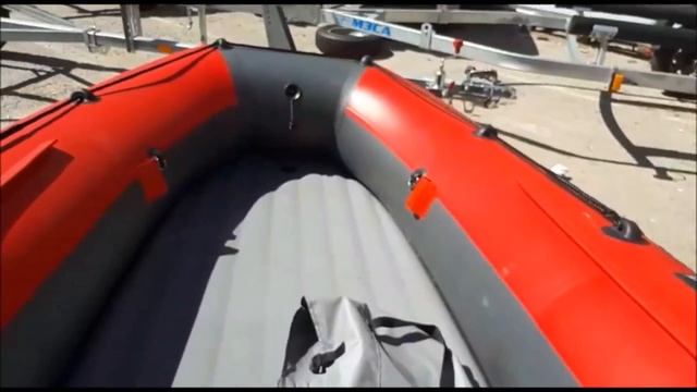 Лодка НДНД. Установка Транцевых колес  на  лодку ПВХ