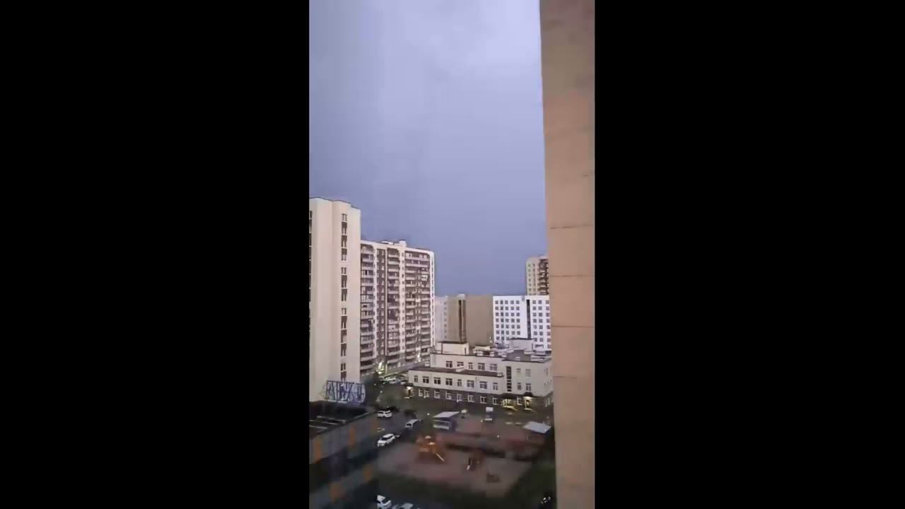 Сегодняшняя ночь в Новом Девяткино Вид с Флотской