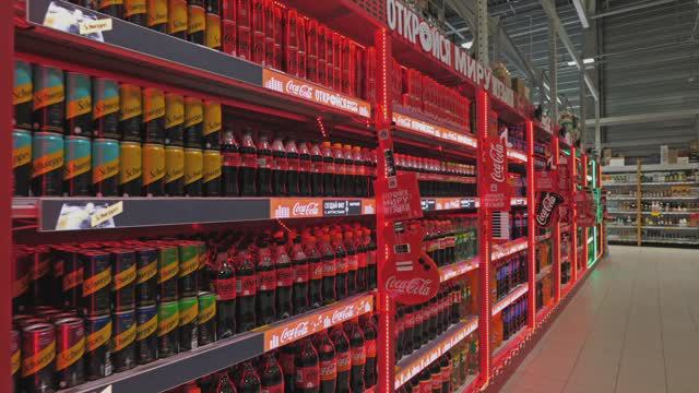 LED шелфтокеры для Coca-Cola