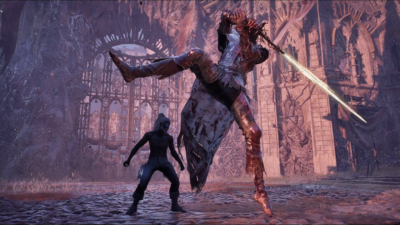 Lords of the Fallen (2023) - Скучно... Издеваемся над Пиетой (без оружия и желательно без урона)