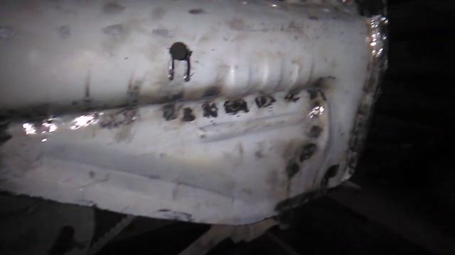 Частичный ремонт переднего правого брызговика ВАЗ 2109