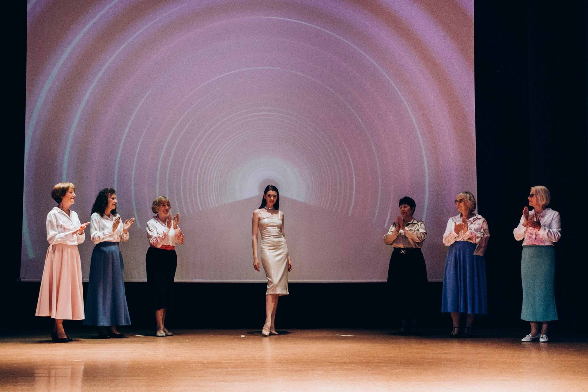 Фестиваль МОДНЫЙ ВОЗРАСТ. Модели Oldmod, агентство Umodel, режисер-постановщик Румянцева Оксана