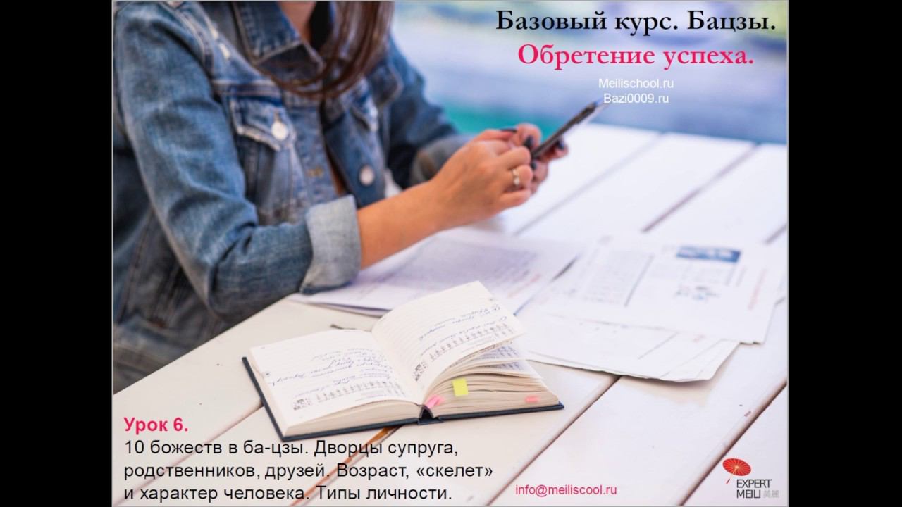 Урок 6
10 божеств в бацзы