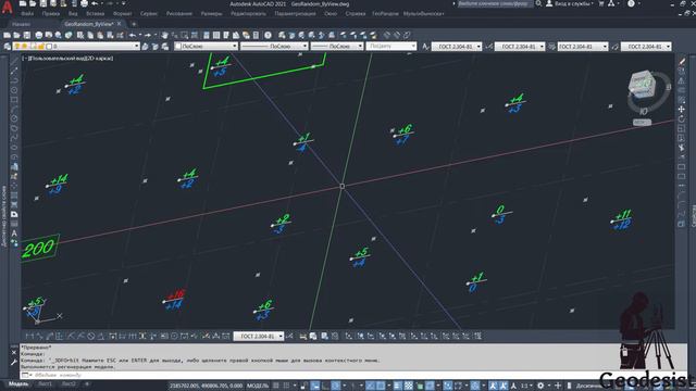 GeoRandom. Отклонения По виду