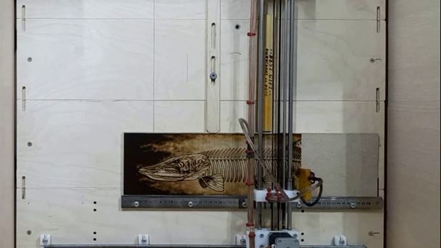 Щука! (выжигание)