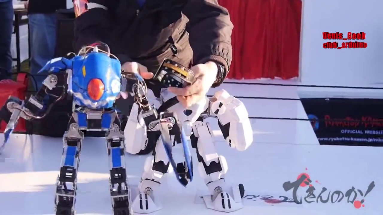 Робототехника. Сумо роботов. Третья схватка.mp4