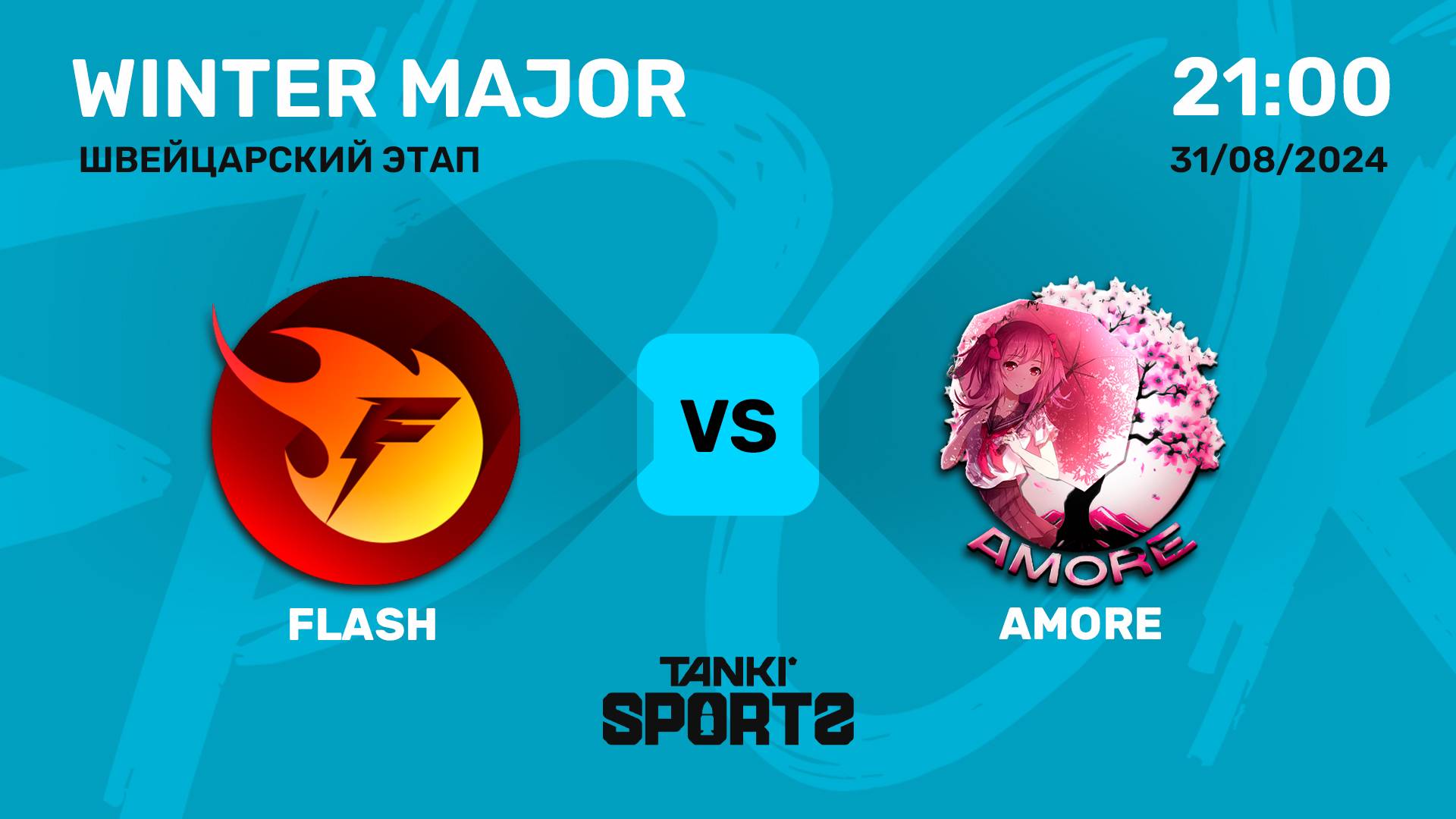FLASH vs AMORE | WINTER MAJOR 2024 | 31.08.2024