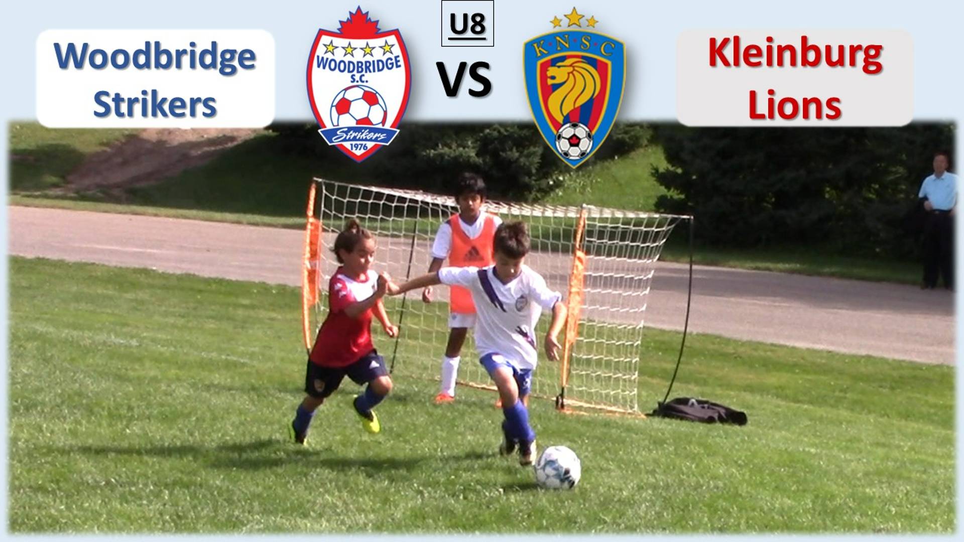 10 августа, 2024 - Вудбридж Ударники против Клеинбург Львы. Детский футбол до 8 лет.