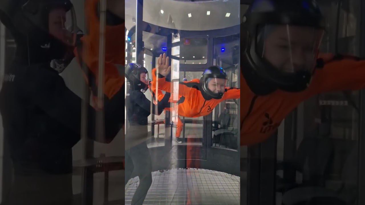 Сахалин-2023.Полет в аэротрубе))Обзор уже на нашем канале!!!