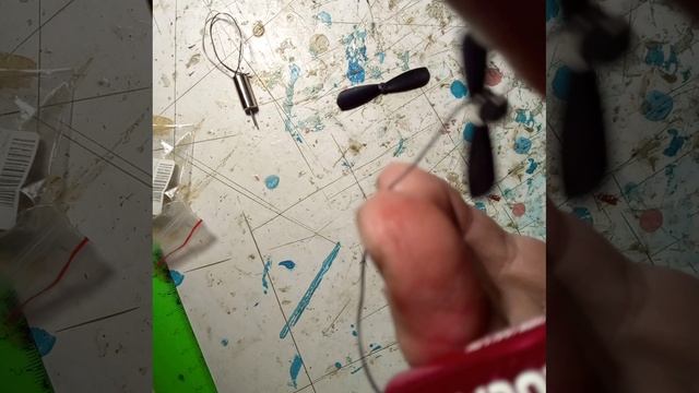 Купил в OZONе два электромоторчика. Проверяю работоспособность