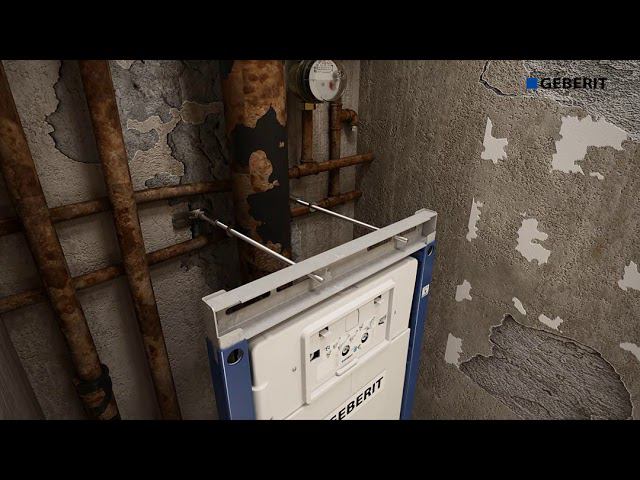 Монтаж Geberit Платтенбау