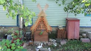 Декор мельница своими руками.