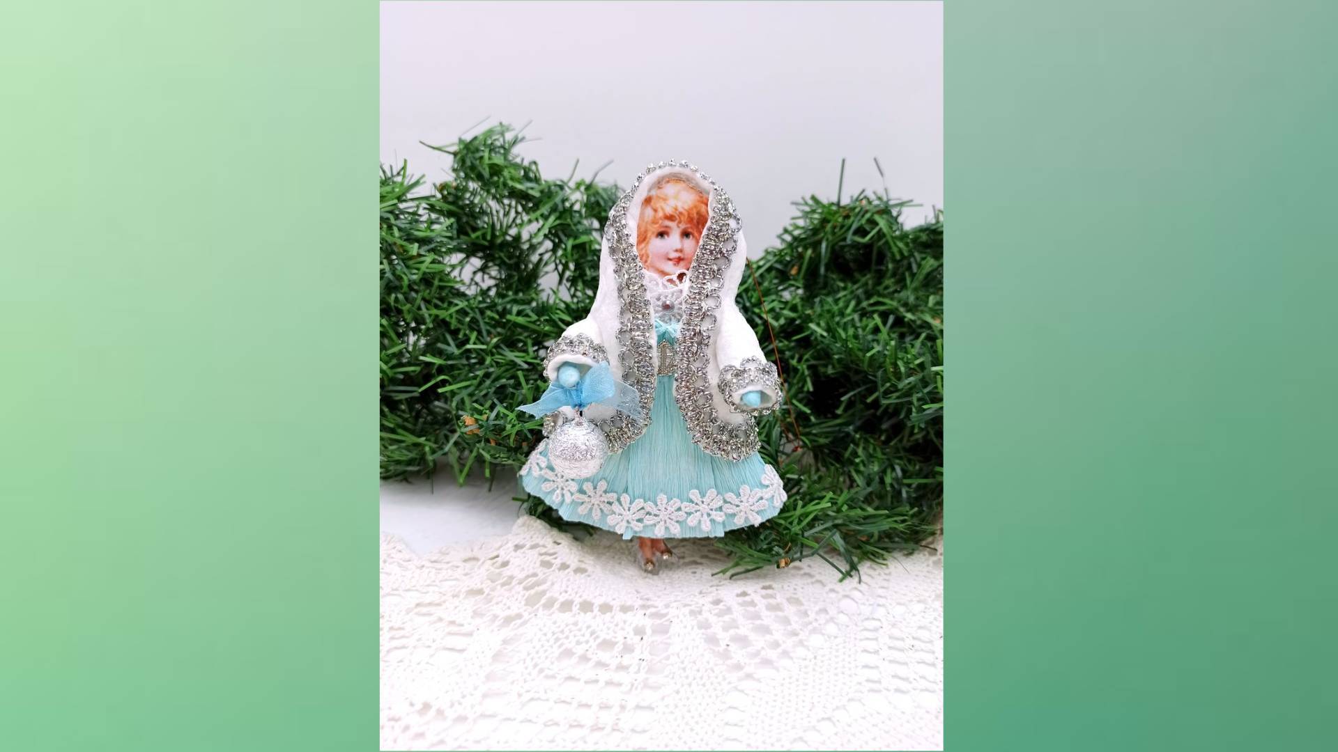 Девочка с бубенчиком. Немного рабочих моментов