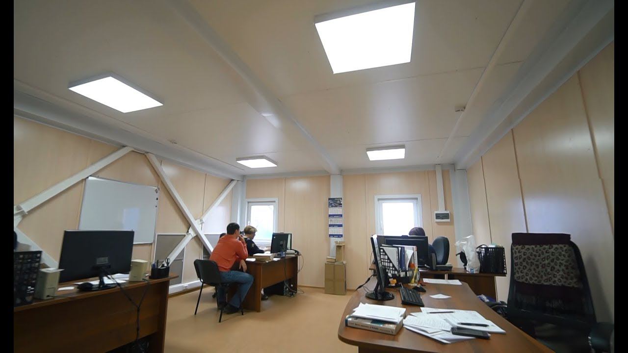 Модульный офис. Сейсмоустойчивое здание административно-бытового комплекса.