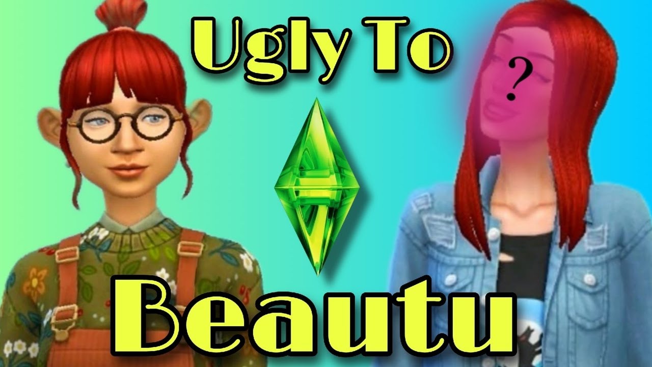 Cas:из тихони в девочку бунтарку [Ugly To Beautu] челлендж в the sims 4
