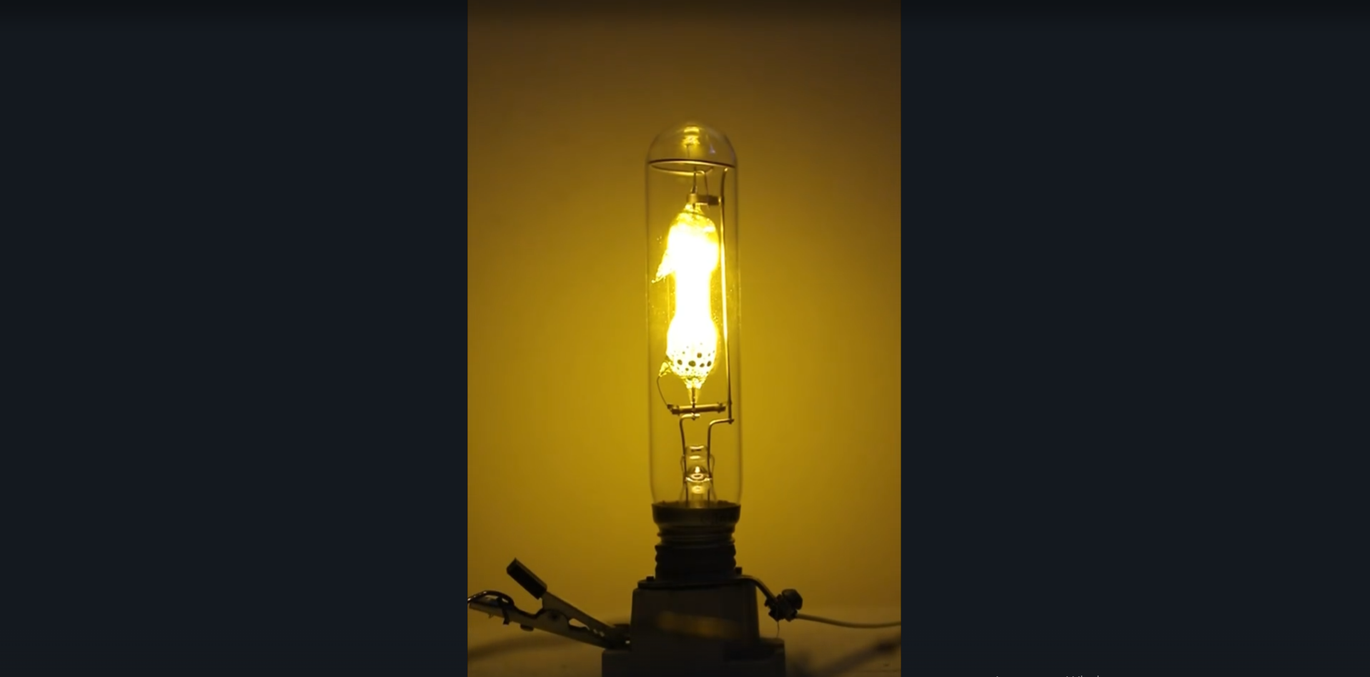 ДНАС-18 советская газоразрядная натриевая дуговая спектральная лампа МЭЛЗ СССР