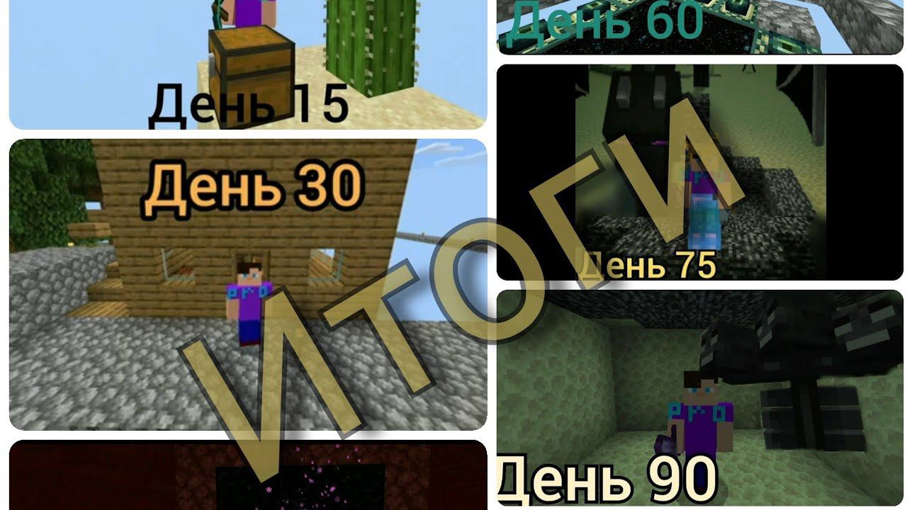 Коротко о том, как я выживал 100 дней на sky block с модами