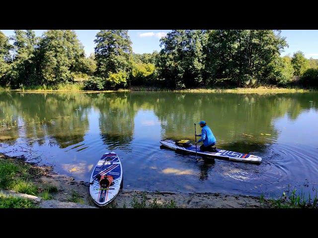 SUP прогулка по Усманке. Солнечная суббота сентября.