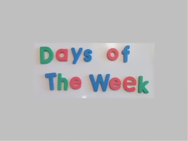 Days of The Week Song For Kids Дни недели на Английском