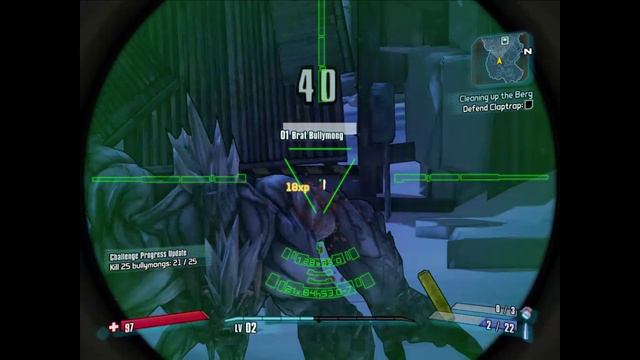 Borderlands 2 Прохождение №1 Зачистка и возврат глаза.