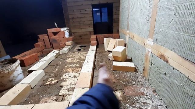 Русская печь с лежанкой Часть 2