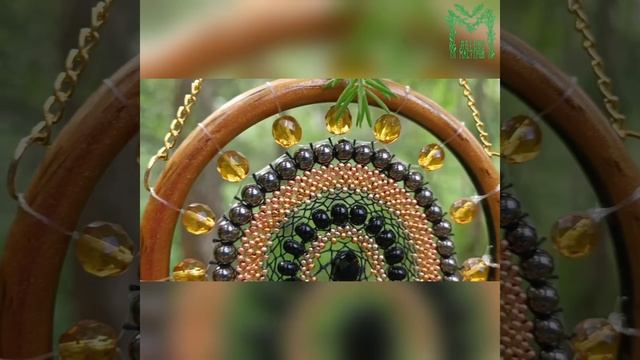 ловец снов с гематитом.