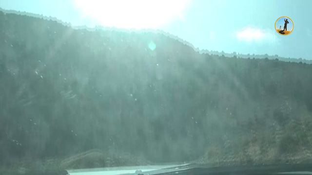 Подъём в гору Арлан на автомобиле. Небитдаг. Туркменистан