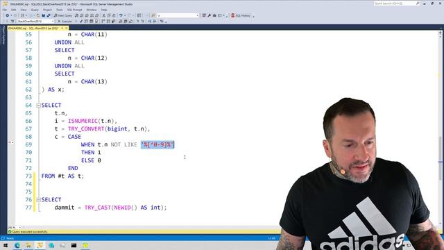 3- A Little About Why ISNUMERIC Sucks In SQL Server