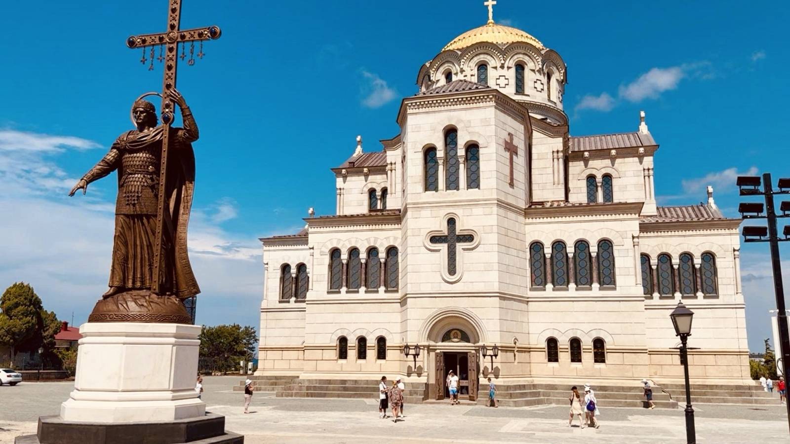 Восторг от ВЛАДИМИРСКОГО СОБОРА. Новый памятник ВЛАДИМИРУ. Прогулка по Херсонесу Таврическому. 2024.