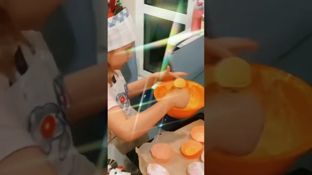 Новогодние кексики. Семья Бирюковых