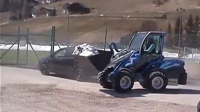 Ковш для легких материалов на мини погрузчик MultiOne