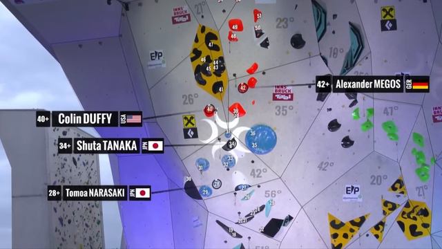 Инсбрук-2024. Мужской финал. Кубок мира по скалолазанию в дисциплине "Трудность".