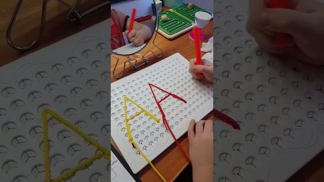 Шнуровка букв.