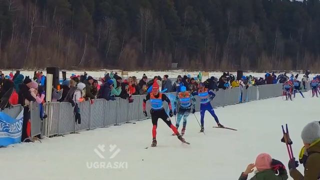 Югорский Лыжный Марафон, 50 км, 2021, победа Александра Большунова.