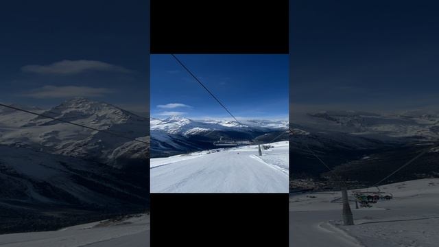 ГЛК Домбай поднимаемся наверх