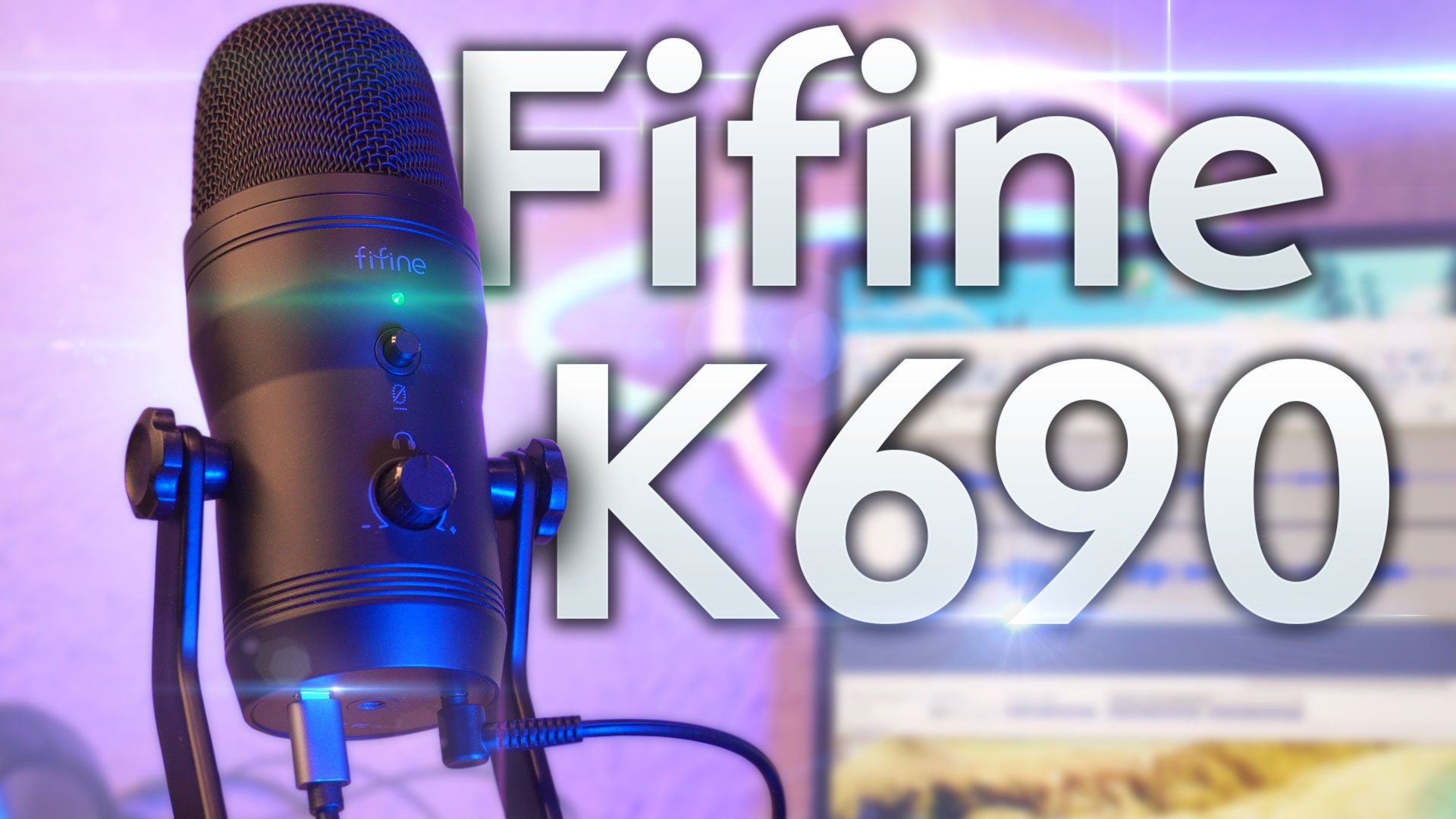 Новый ТОПОВЫЙ Fifine K690 - USB микрофон на все случаи жизни! Отличное звучание без компромиссов!